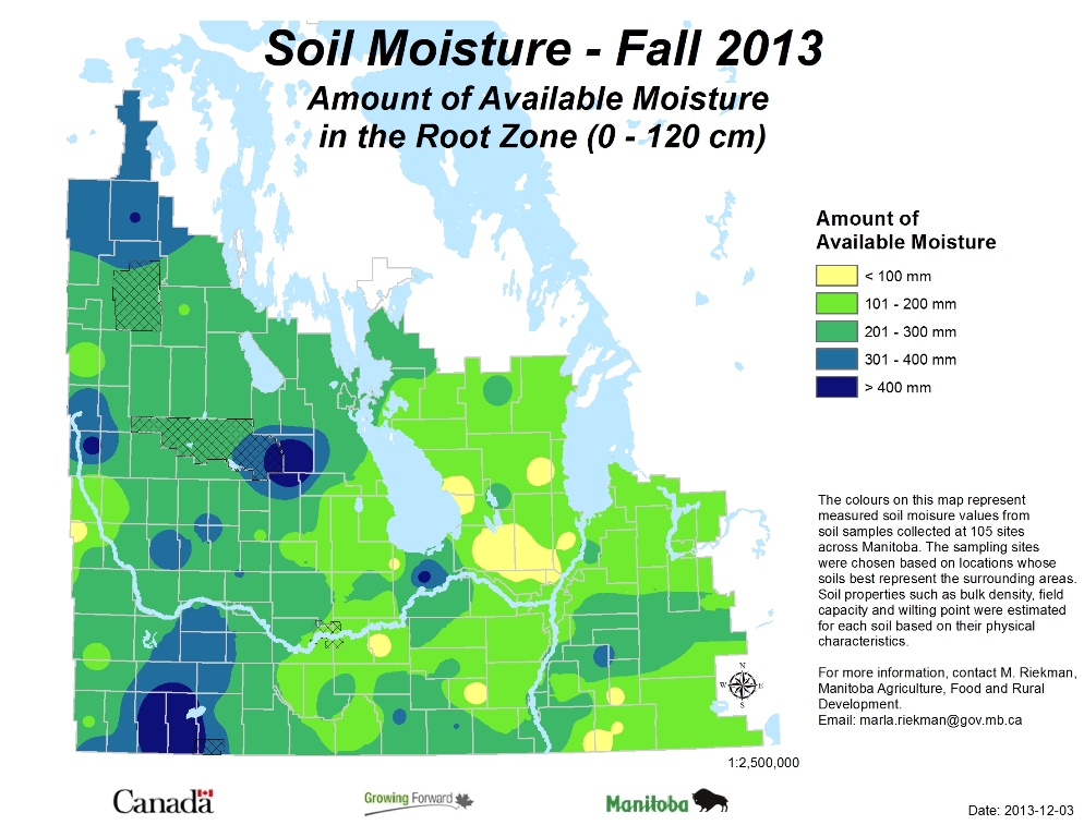 Province of Manitoba | agriculture - Manitoba Fall Soil Moisture Survey