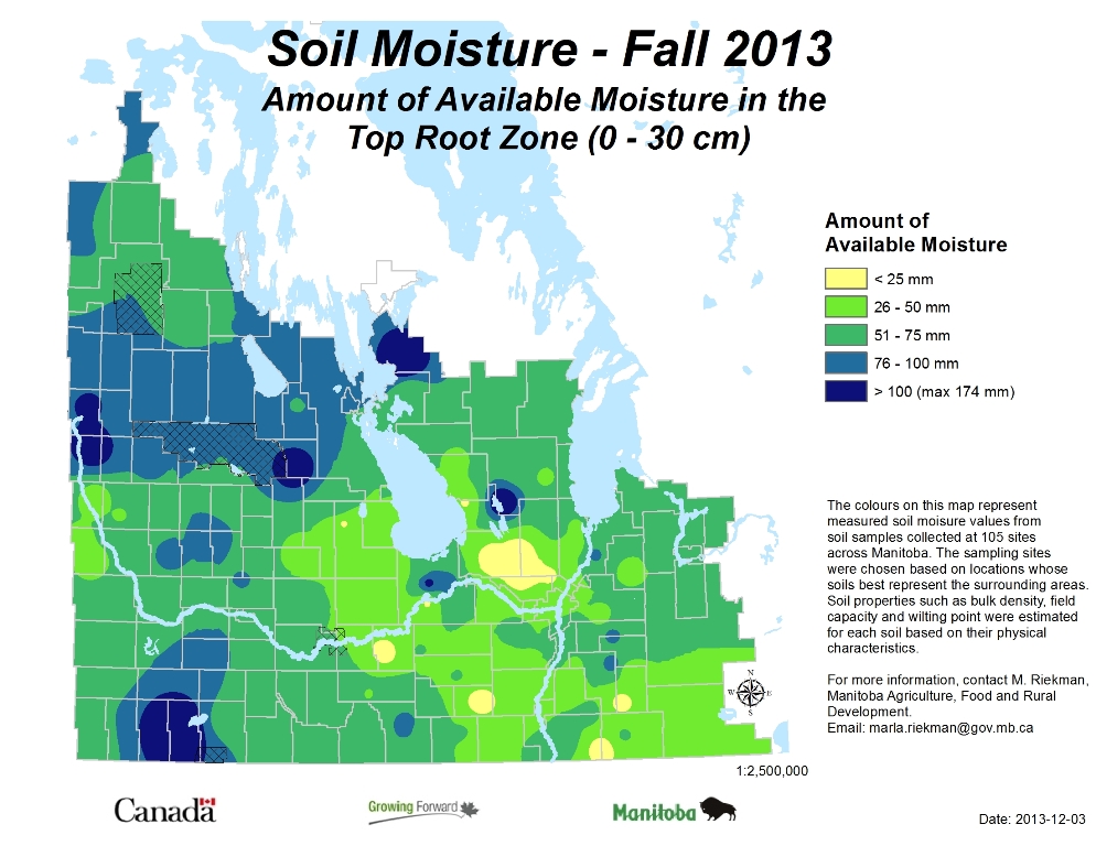 Province of Manitoba | agriculture - Manitoba Fall Soil Moisture Survey