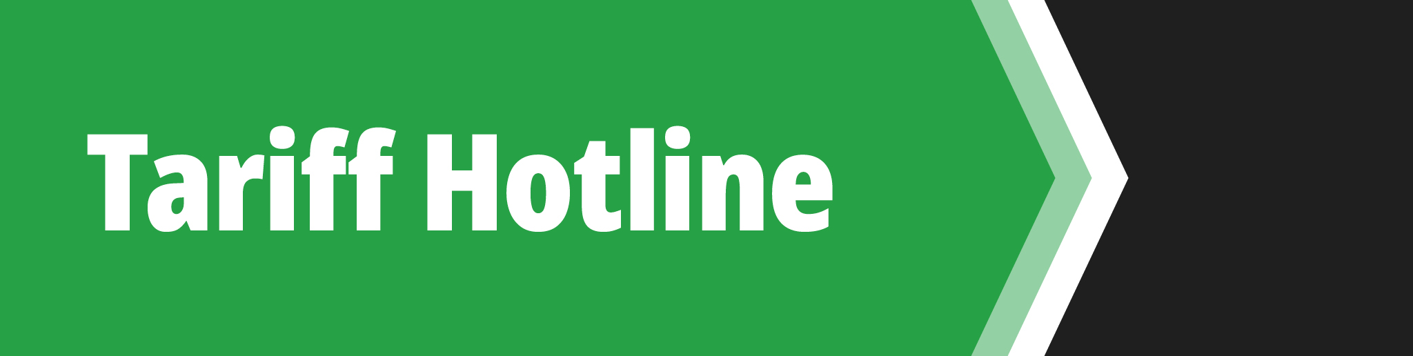 Province of Manitoba | Tariff Hotline