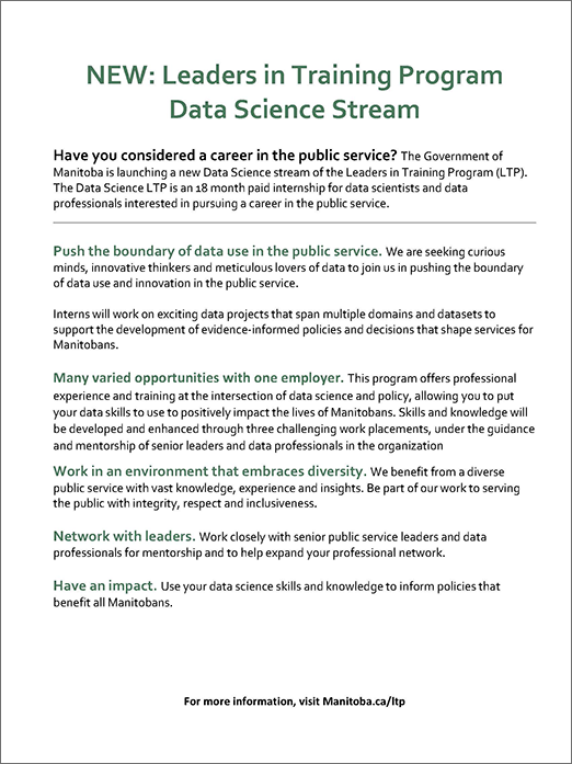 Manitoba Government Job Opportunities | Working for the Manitoba ...